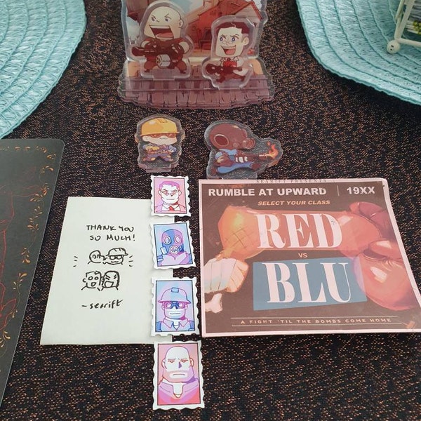 TF2 Select a Class / Standee - Etsy