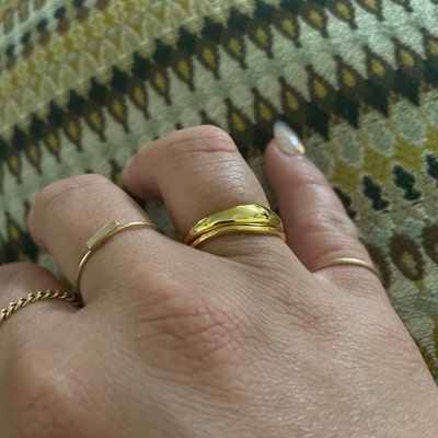 Set of 2: Duo Form Rings by Caitlyn Minimalist Minimalist Style ...