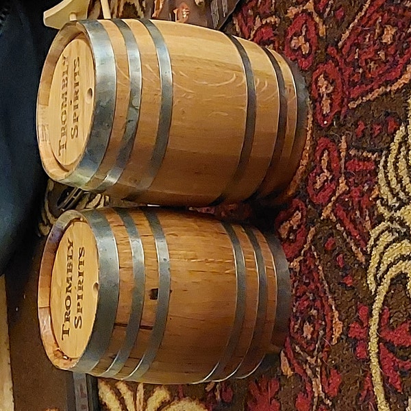 Whiskey Wooden WHITE OAK BARREL Perfect for Mother Gift –two Liter Cute ...