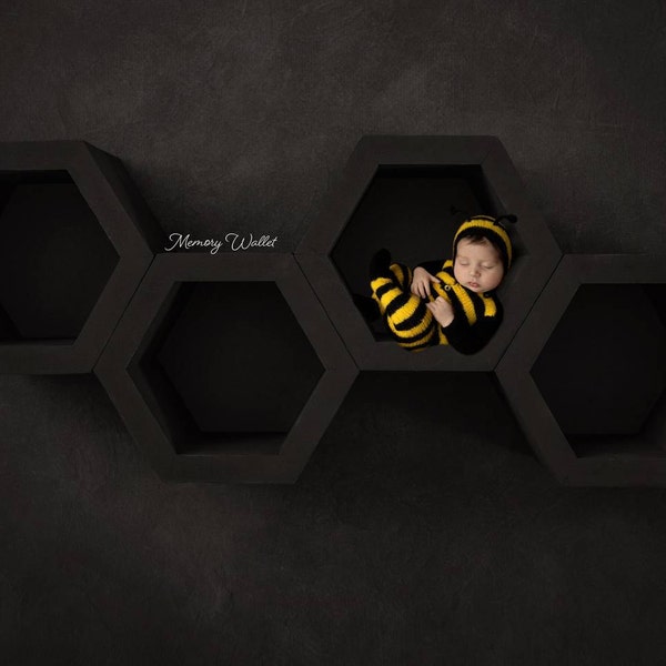 Newborn Bee Hive Digital Backdrop , Hand Drawn - Etsy