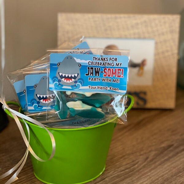Shark Birthday Party, Shark Party Favors, Shark Party, Swimming Party ...