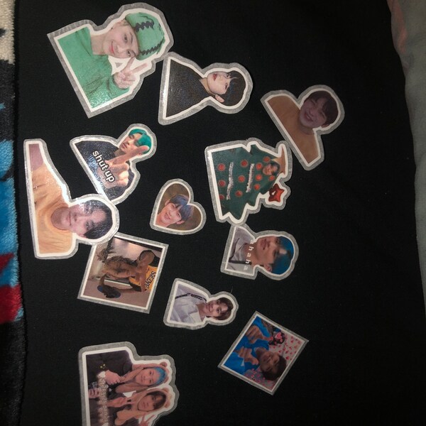 Handmade Ateez Meme Sticker Grab Bag Wooyoung Sticker Ateez San Sticker ...