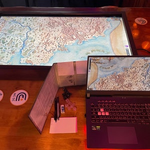 43 Digital Map Case Display for Tabletop Gaming D&D, Dnd, Role Playing ...