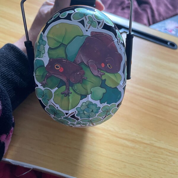 Frog Stack Big Frog Sticker Durable Sticker Laptop Sticker Vinyl Toad Sticker Deco Stickers Cute ...