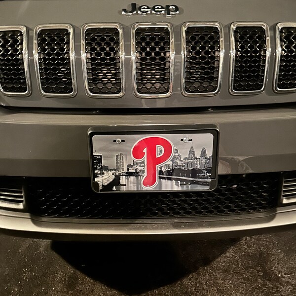 Dodgers Skyline License Plate - Etsy