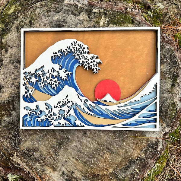 Digital File - 6 Layer Laser Cut Files, DXF, SVG, Multi-layer Files ...