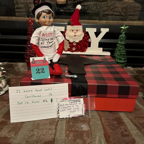 It's a Girl Gender Reveal Christmas Elf Prop - Etsy