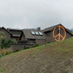 The Giant Peace Sign - Etsy