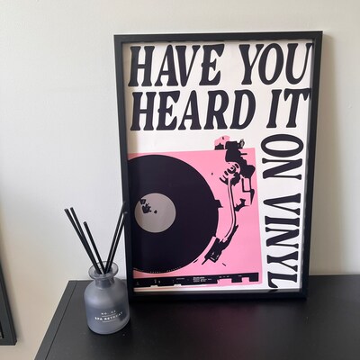Music Print, Retro Music Wall Art, Soul Music Print, Colourful Music ...