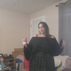 Long Murder of Crows Robe Jacket Ritual Witch Black Outerwear - Etsy