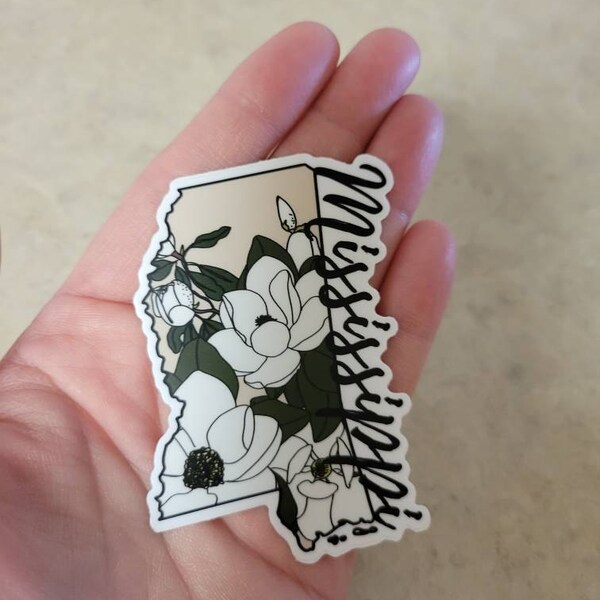 Maine State Flower Waterproof Vinyl Sticker | Matte Bumper Sticker ...