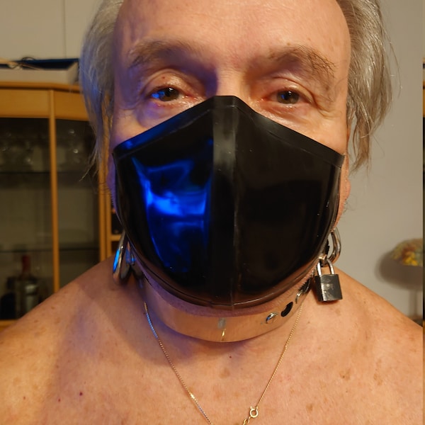 Latex Muzzle Face Mask - Etsy