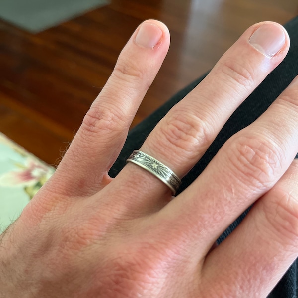 Polish Silver Coin Ring - Poland - Souvenir From Poland - Rings From ...