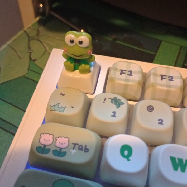 Fox Artisan Keycap | Fox Keycap | Cute Keycaps | Handmade | Animal ...