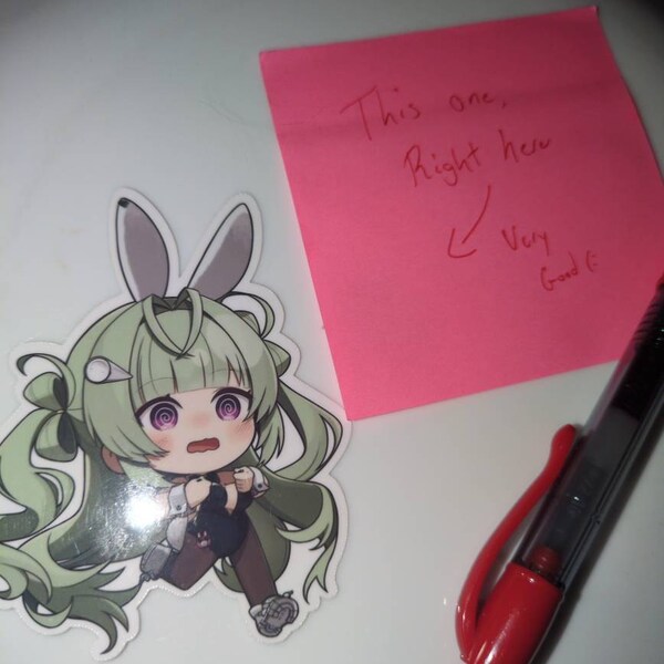 Lycaon Rose Vinyl Sticker - Etsy