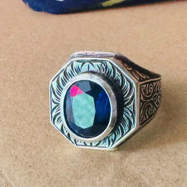 Hagia Sophia Design Silver Man Ring, Conquest of Istanbul Design ...