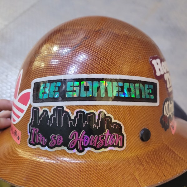 BE SOMEONE Downtown Houston Graffiti Sticker - Etsy