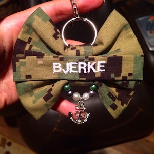 Mini Bow Keychains - Etsy