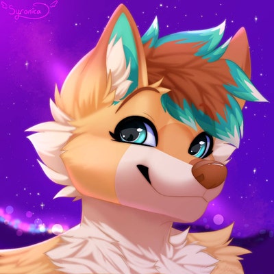 Fursona Coloring Page Smirk Pfp Icon Base Furry Digital - Etsy