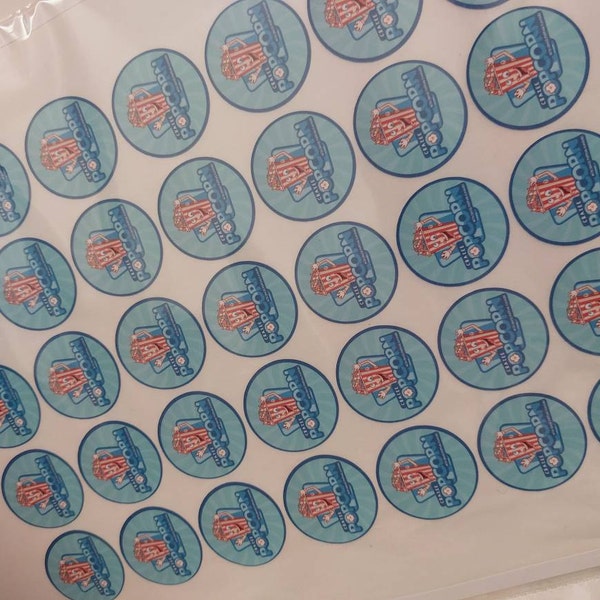 Circle Logo Stickers - Any Size - Etsy UK