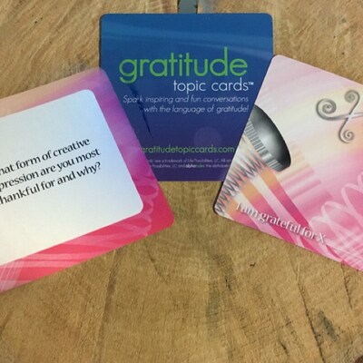Gratitude Topic Cards™ - Etsy