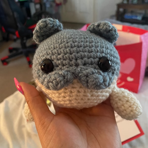 Handmade Crochet Amigurumi Spheal Pokemon Fan Art Plushy - Etsy