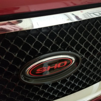 Gel Coated DOMED Ford Taurus sho Emblem Overlay : Fits Taurus SHO 2010 ...