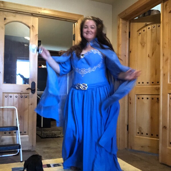 Rowena Raven Witch Medieval Dress Cosplay Costume - Etsy