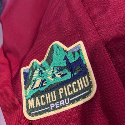 Machu Picchu Peru Travel Patch Embroidered Iron on Sew on Badge ...