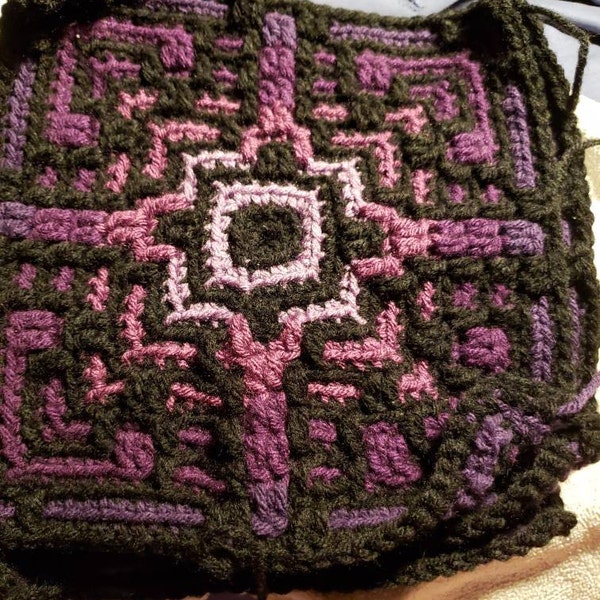 Medina Mosaic Tiles Crochet Pattern - Etsy