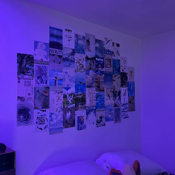 Manga Panel Wall Collage, Manga Wall Collage Kit, Anime Room Decor ...