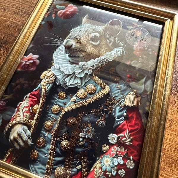 Whimsical Fae Art Print Fantasy Cottagecore Picture, Mushroom Fairy ...