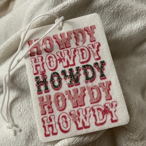 Western Boho Felt Freshie//car Freshener - Etsy