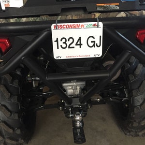 Wisconsin ATV / UTV State Engraved License Plates Ships Today 2024 ...