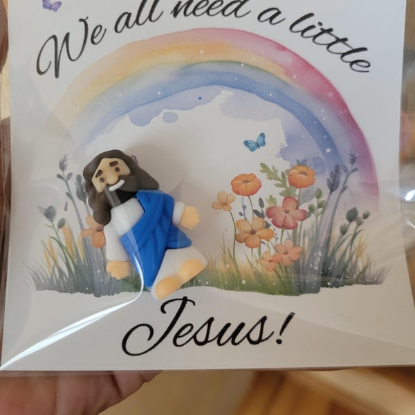 Jesus Pocket Cards Evangelism Christian Church Group Party Favors Bible ...