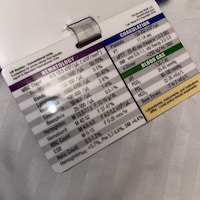 Laboratory Values Badge Card Reference Horizontal for Nurse Medic EMT ...