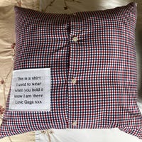 Keepsake Memory Cushion~personalized Memory Pillow~remembrance Cushion ...