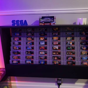 SEGA Video Game Logo Sign 6 in 3D Printed, Man Cave, Game Room, Shelf ...