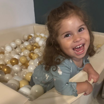 Soft Plastic Ball Pit Balls, No Sharp Edges, Non Toxic, Phthalate & BPA ...