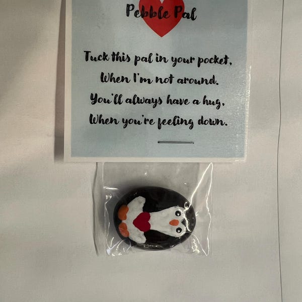 Pebble Pals, Painted Animal Rocks, Pocket Worry Pets, Worry Stones ...