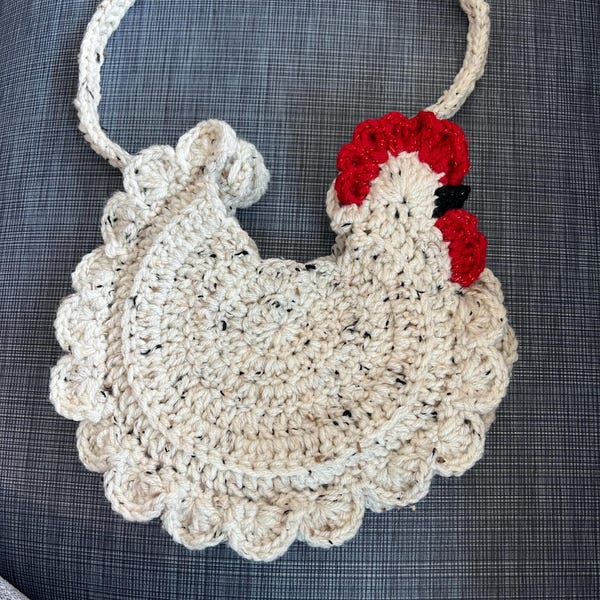 Crochet Chicken Bag Pattern Only U.S Terms - Etsy