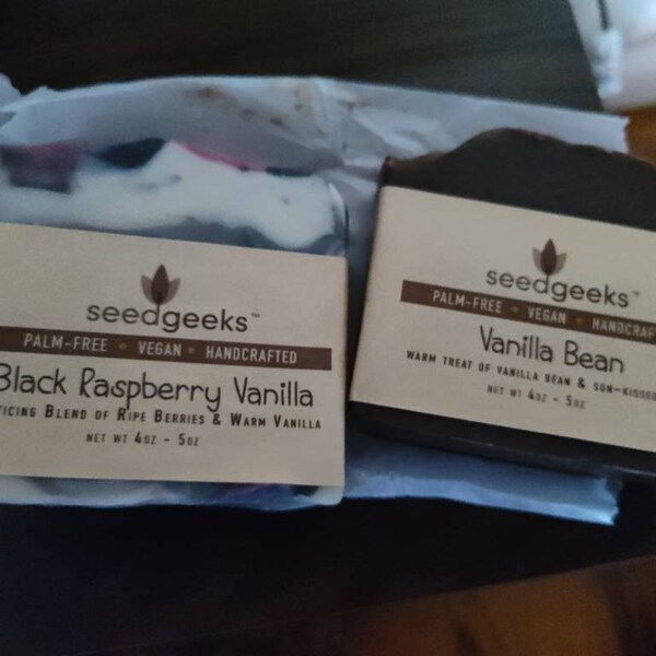 Black Raspberry Vanilla Soap - Vegan Soap, Homemade Soap, Handmade Soap ...