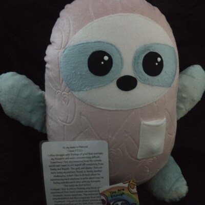 Olive OCD Weighted Sloth Plush by Awful Sloth - Etsy