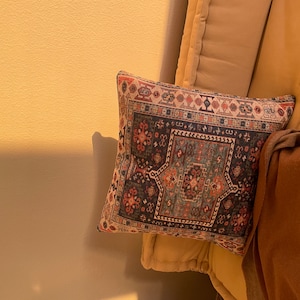 Boho Pillow Bench Cushion Mini Pillow Cover Rug Cushion - Etsy