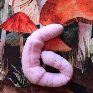 Stuffed Book Worm - Etsy
