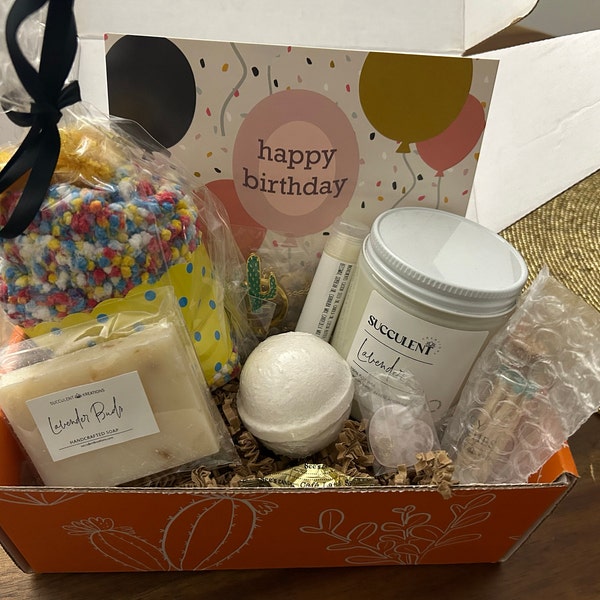 Happy Birthday Gift Box, Custom Birthday Gift Box, Birthday Gift Box ...