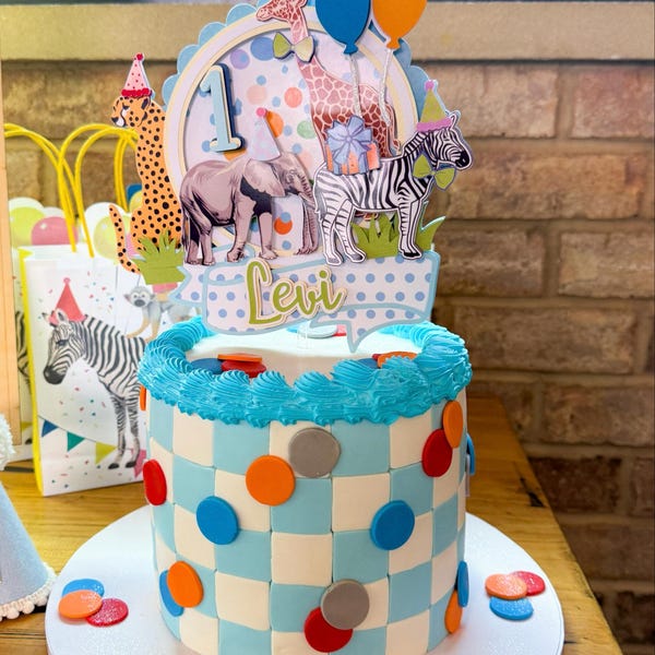 Groovy One Cake Topper, Two Groovy Cake Topper, Rainbow Groovy, One ...