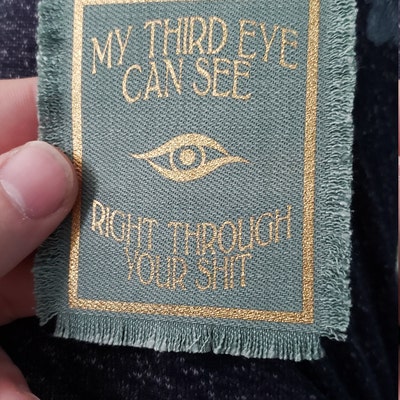 Third Eye Iron on Patch - Etsy