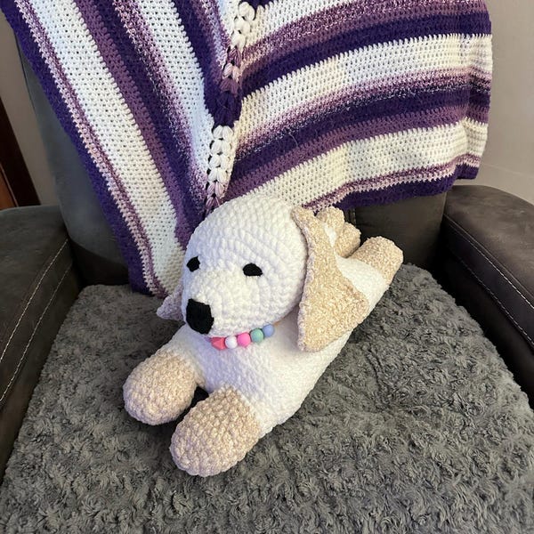 Crochet Puppy Snuggler Pattern: Amigurumi Dog Lovey (PDF Pattern) - Etsy