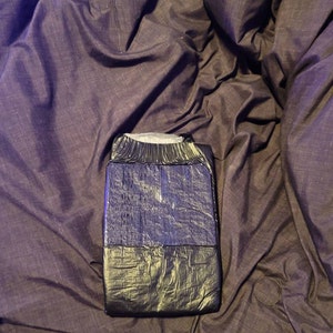 Black Cloth Diapers 4000ml, Adult NAPPY Incontinence, Reusable, 4 Sizes ...